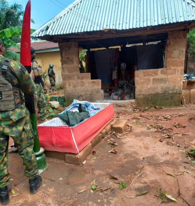 Photos: Nigerian Army Kill Many IPOB Fighters Inside Bush In Orlu, Imo ...