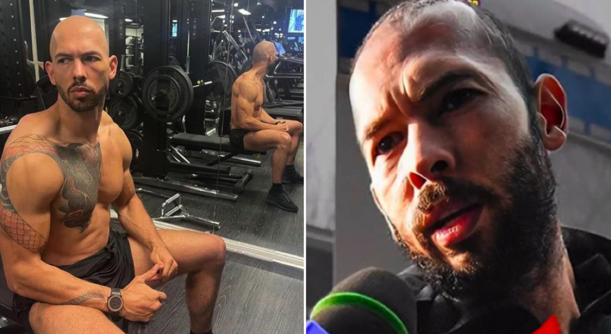 Photo: Bald Andrew Tate Sick With Lung Cancer True? As Internet Trolls ...