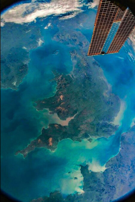 NASA's Photo Of The UK From Space Sparks Criticism As Fake Due To Its ...