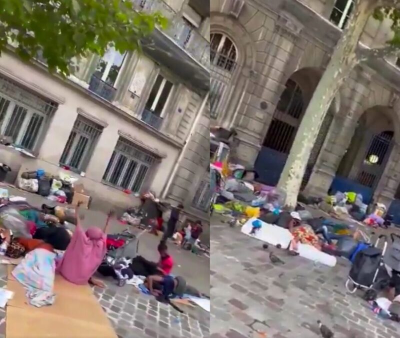 Homeless Immigrants Living In The Streets, Dirt, Take Over Countries In ...