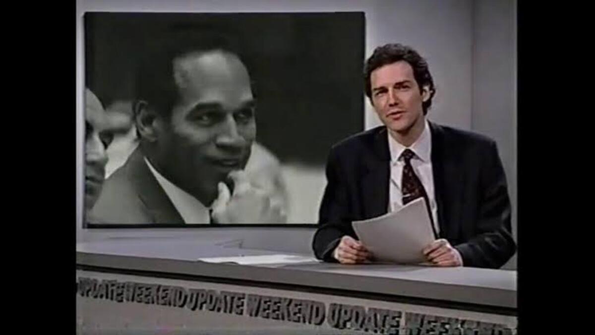 Norm Macdonalds Cutting Critiques Of Oj Simpson On Snl Return To The Spotlight Following