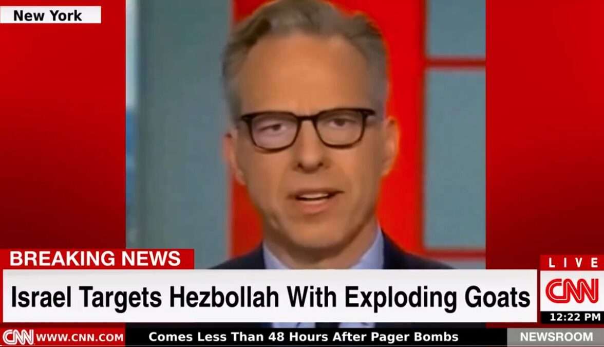 Video: CNN News Of Goats In Lebanon Exploding & Killing Hezbollah ...